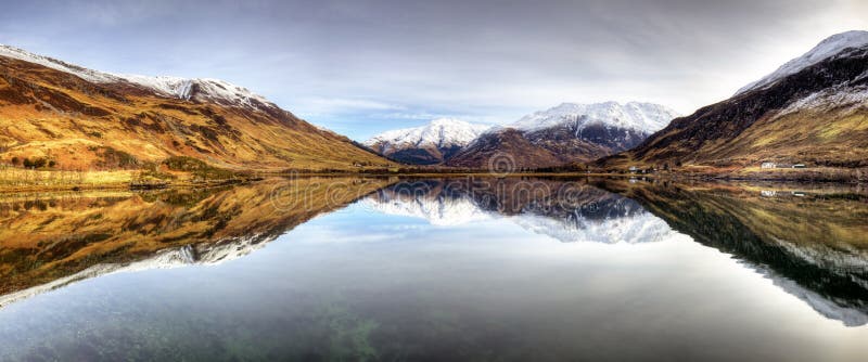 Loch Duich, Scotland stock photo. Image of reflect, natural - 68642108