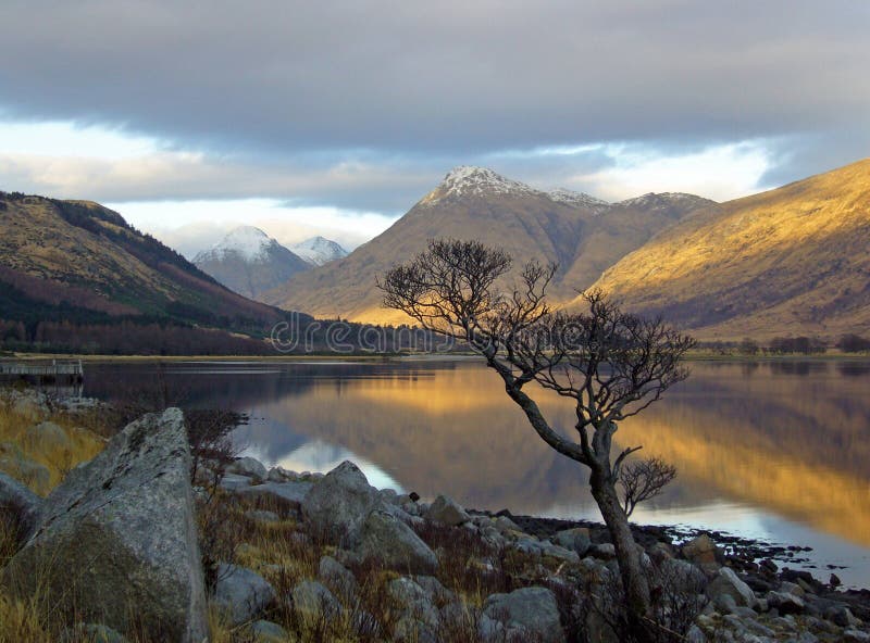 Loch Etive image stock. Image du ecosse, gorge, fleuve - 4683333