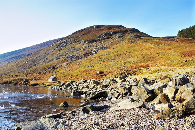 Loch Lee, Highlands, Scotland Stock Image - Image of water, highlands ...