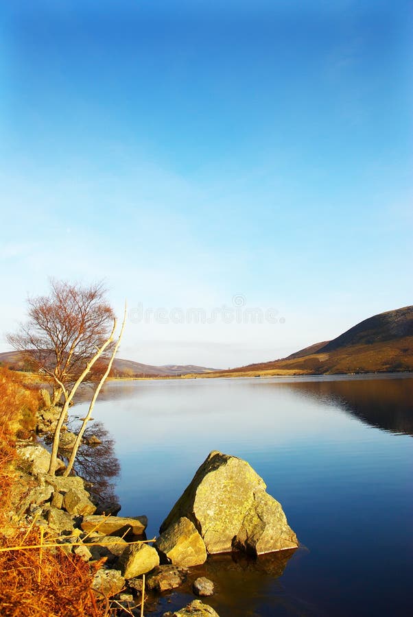 Stac Pollaidh and Loch Lurgainn, Scotland Stock Image - Image of stack ...