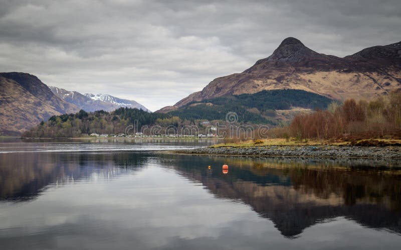 Loch leven, stock image. Image of island, mountain, massive - 75466859