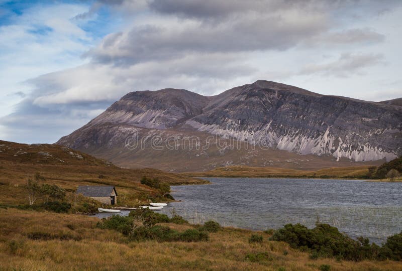 Loch More Scotland stock photo. Image of mountains, lake - 45875032