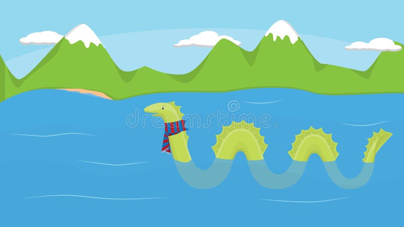 Nessie Illustration Woodslima