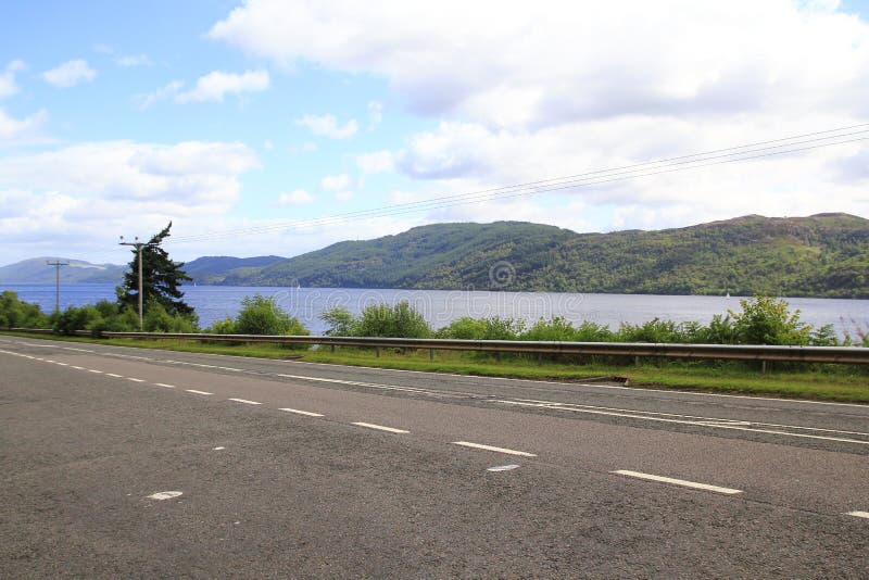 Loch Ness See, in Highlands of Scotland Stock Photo - Image of europe ...