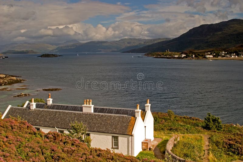 Loch View stock photo. Image of water, west, alba, mountain - 1926102