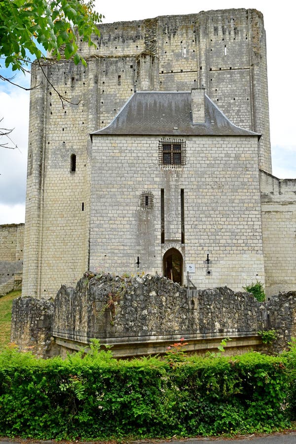 Loches; France - July 15 2020 : the Keep Editorial Stock Photo - Image ...