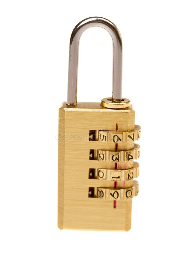 Lock stock image. Image of metal, number, coding, privacy - 10136293