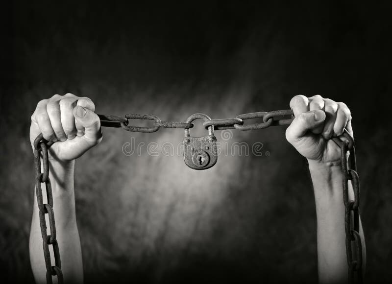 Old lock stock image. Image of rusty, inseparable, hands - 23632763