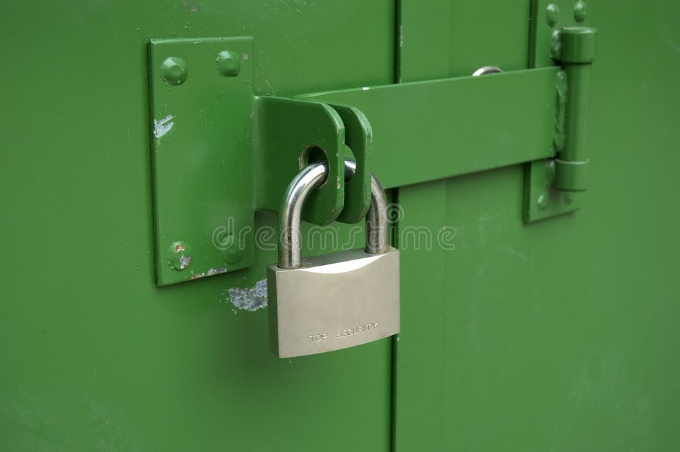 The lock stock image. Image of close, padlock, caution - 2654795