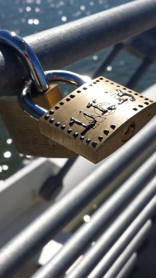 Lock bridge stock photo. Image of metal, creative, bridges - 45959484
