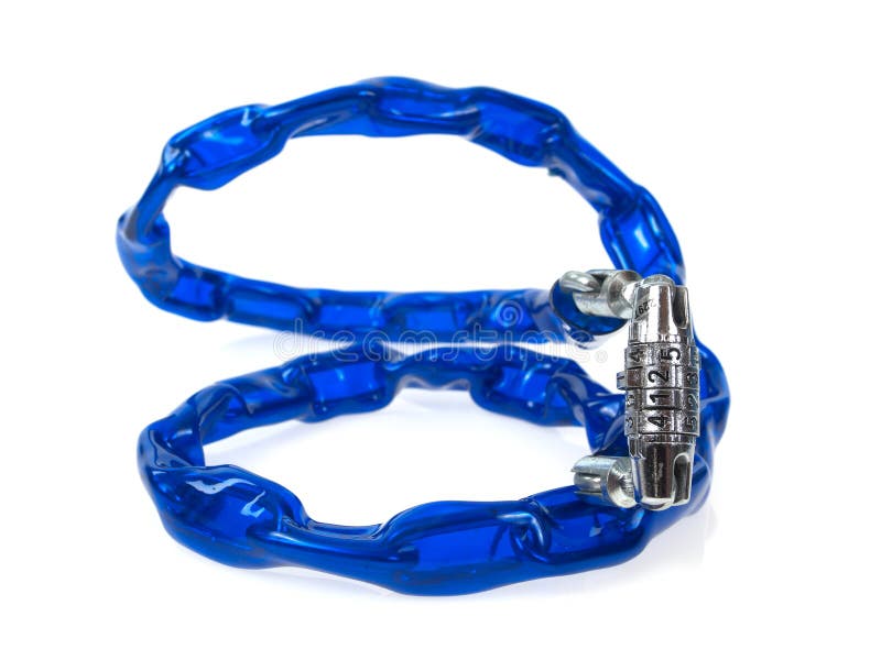 Lock and Chain stock photo. Image of isolated, silver, safe - 702032