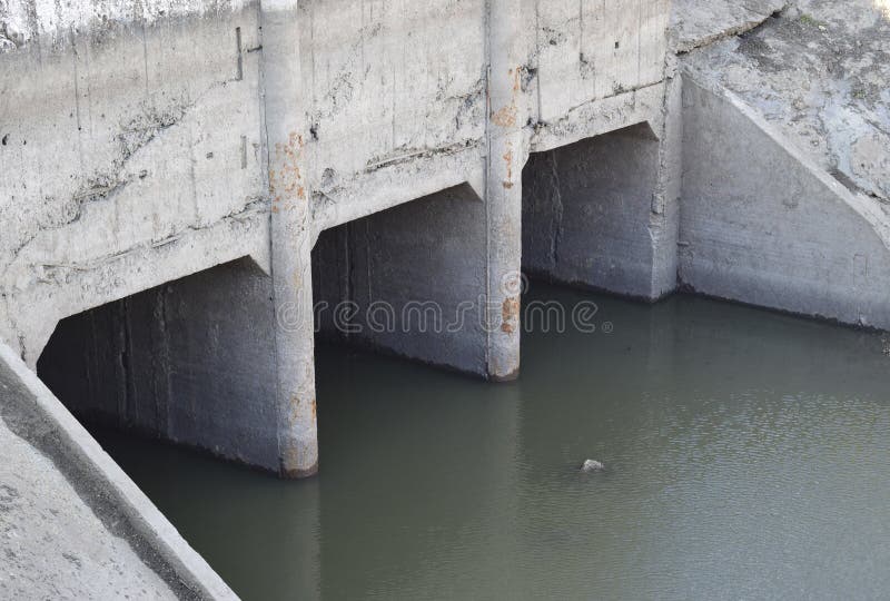Lock the Channel of Irrigating System Stock Photo - Image of irrigation ...