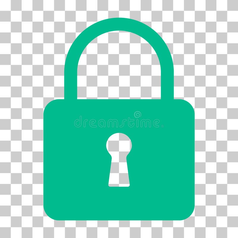 Lock Classic Design Icon, Keyhole Web Button Shape, Secure Vector ...