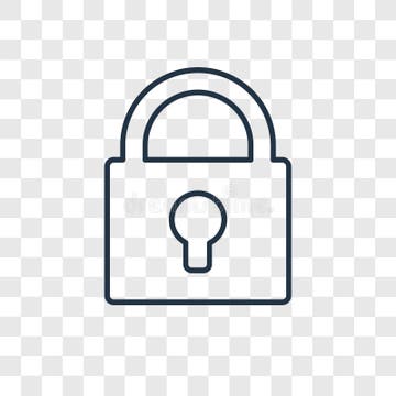 Lock Icon Vector Transparent Stock Illustrations – 7,956 Lock Icon ...