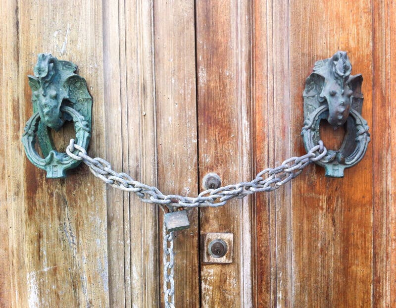 Lock door stock image. Image of italy, wood, padlock - 55784439