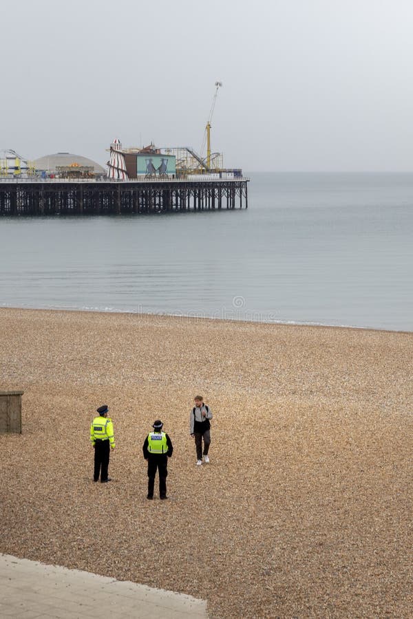 The lock down in Brighton editorial photo. Image of lock - 179883716