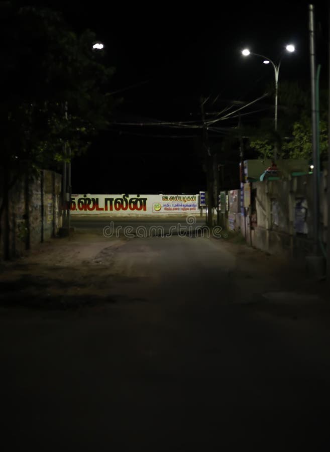 Lock Down Empty Streets Empty Roads Editorial Stock Image - Image of ...