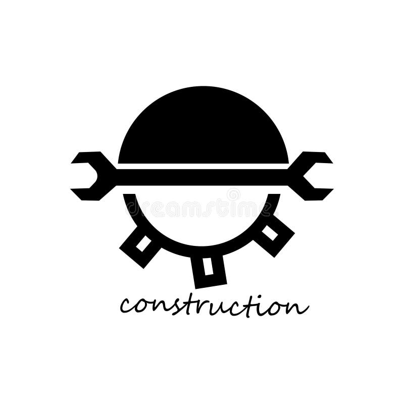 Lock and Gear Logo Illustration Circle Vector Design Stock Vector ...