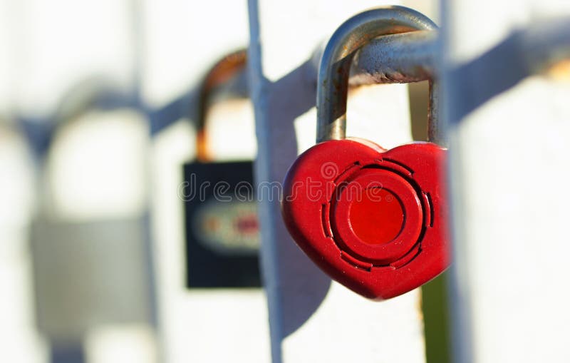 Lock with heart stock photo. Image of life, closed, access - 30367314
