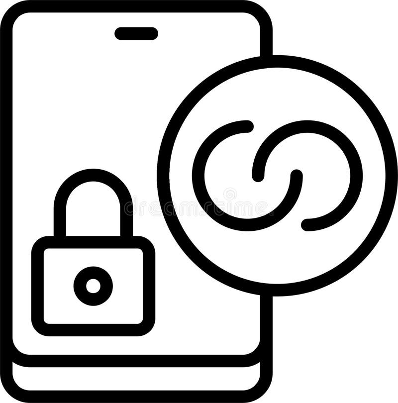 Lock Hotspot Vector Icon stock vector. Illustration of password - 388697963