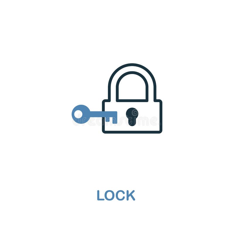 Lock Icon. Premium Style Design from Security Icon Collection. UI and ...