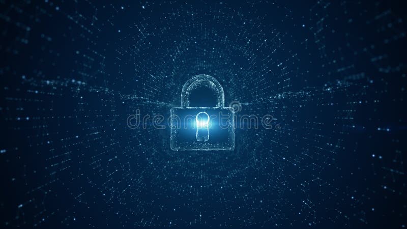 Digital Data of Network Technology Motion Graphics Animation Background ...