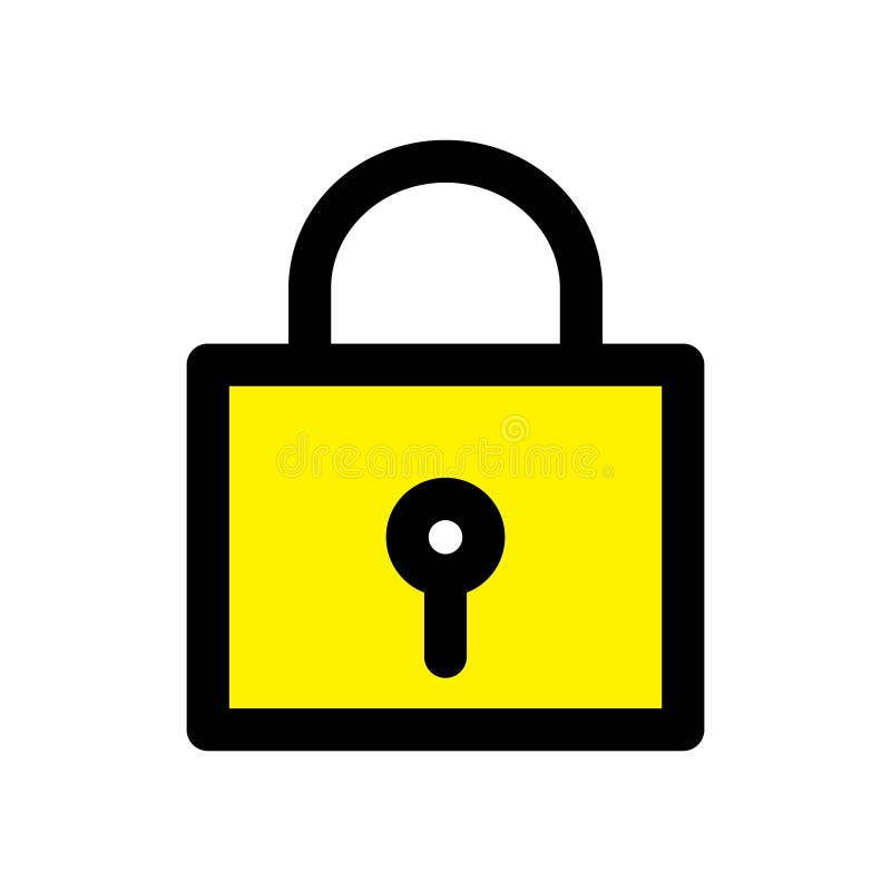 Lock Icon Editable Stroke Stock Illustrations – 4,482 Lock Icon ...