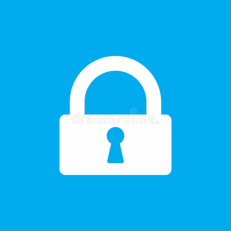 Lock Icon, Password, Protection, Security Symbol Stock Vector ...