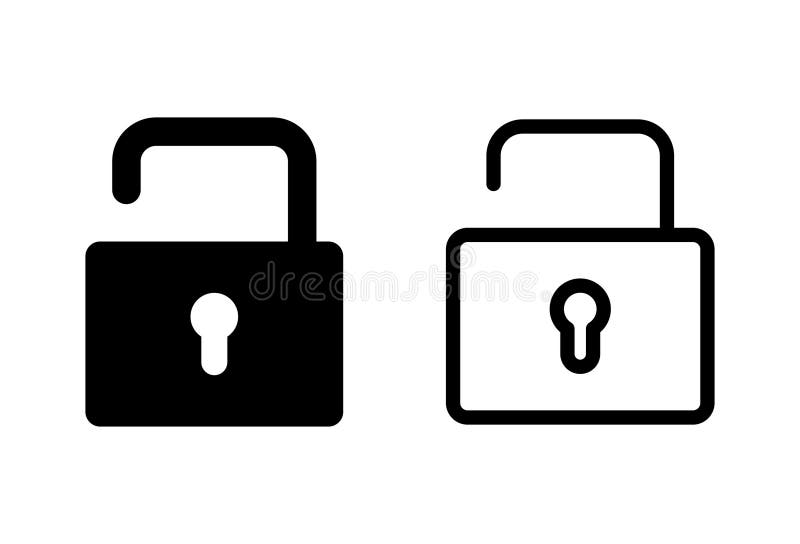 Lock Icon . Padlock Icon Vector. Encryption Icon. Security Symbol Stock ... Lock Icon . Padlock Icon Vector. Encryption Icon. Security Symbol Stock ...