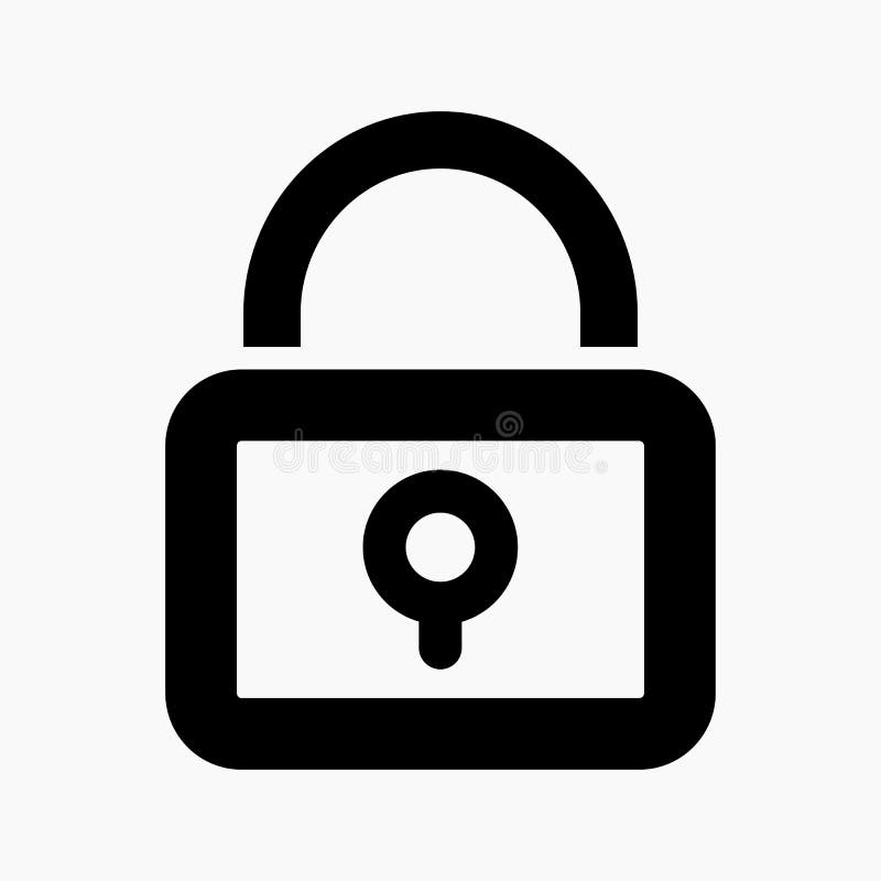 No lock stock vector. Illustration of stop, breaking - 260450920