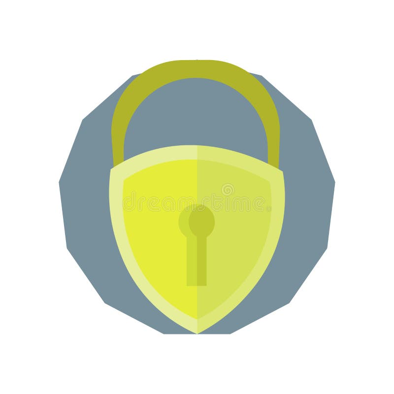 Lock Icon Vector Isolated on White Background, Lock Sign , Insurance ...