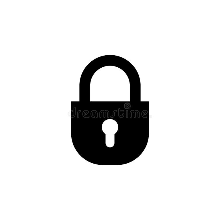 Lock Icon. Padlock Icon Vector. Encryption Icon. Security Symbol Stock ...
