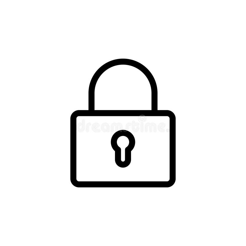 Lock Icon . Padlock Icon Vector. Encryption Icon. Security Symbol Stock ... Lock Icon . Padlock Icon Vector. Encryption Icon. Security Symbol Stock ...