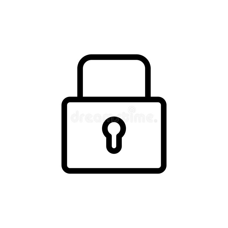 Lock Icon . Padlock Icon Vector. Encryption Icon. Security Symbol Stock ... Lock Icon . Padlock Icon Vector. Encryption Icon. Security Symbol Stock ...