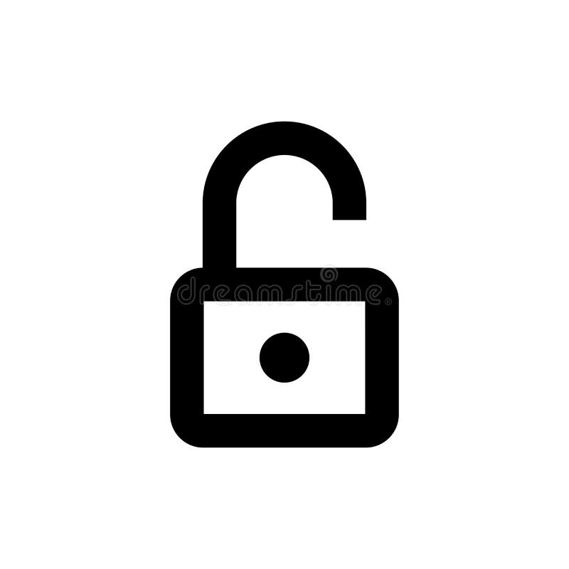 Lock icon. Web secure sign stock illustration. Illustration of icon ...