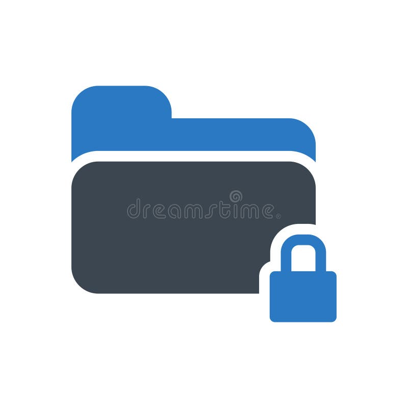Lock Vector Glyph Colour Icon Stock Vector - Illustration of internet ...