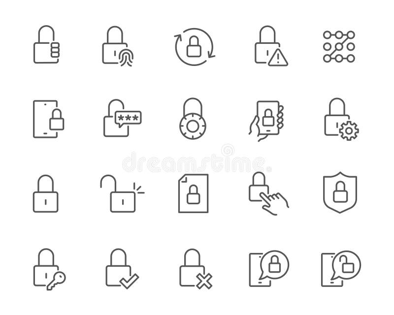 Passwords Management Stock Illustrations – 232 Passwords Management ...