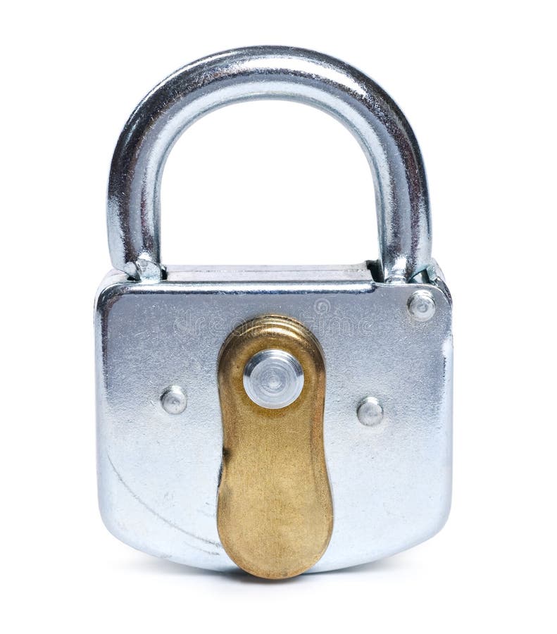 Padlock Lock stock photo. Image of industrial, strength - 27770140