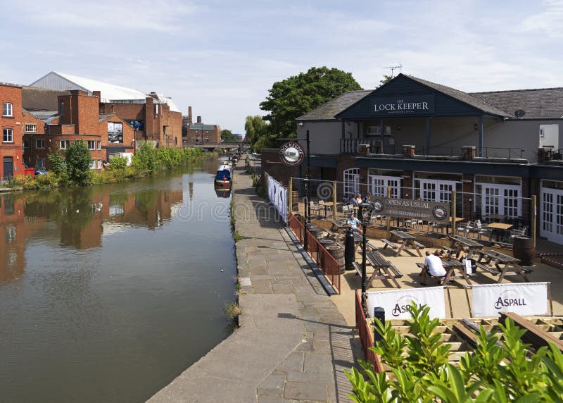 The Lock Keeper on the Shropshire Canal in Chester Editorial Photo ...