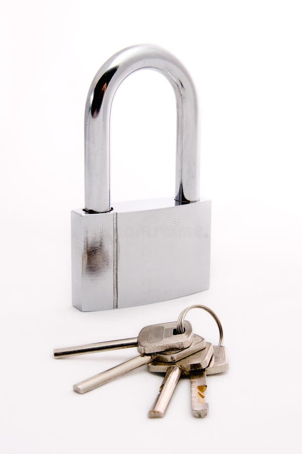 Lock and key stock image. Image of business, metallic - 10368195