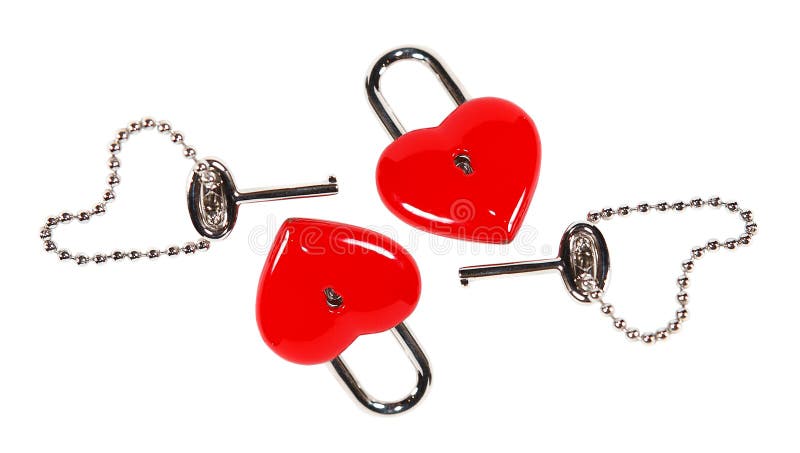 Lock and key stock image. Image of heart, shape, security - 12491117