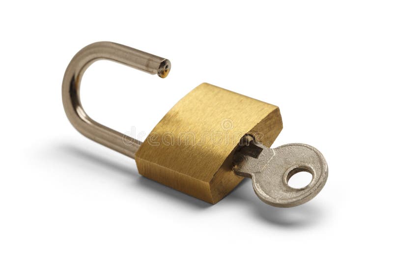 Lock and Key stock photo. Image of metallic, equipment - 34640922