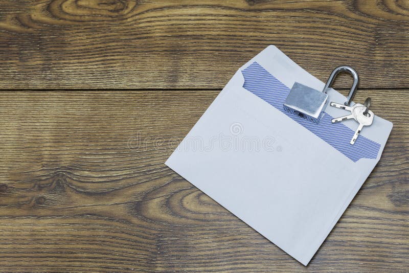 Lock with Keys in on the Envelope. Data Protection and Cyber Security ...