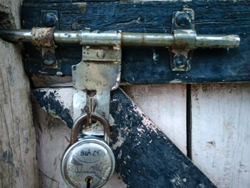 The Lock is Locked by Lock. Editorial Stock Image - Image of locked ...