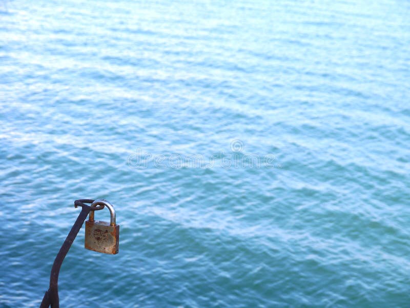 Lock locked with key stock photo. Image of industrial - 145939292