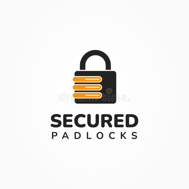 Lock Logo Design. Security Logo Design with Lock Vector Template Stock ...