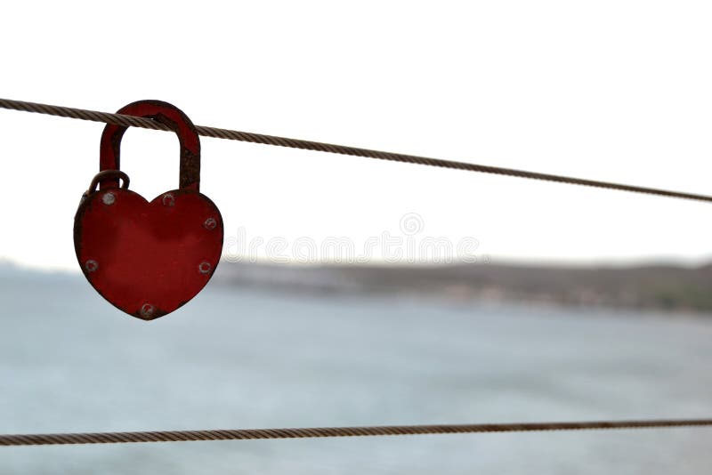 Lock of love stock photo. Image of romance, paclock, steel - 38195740