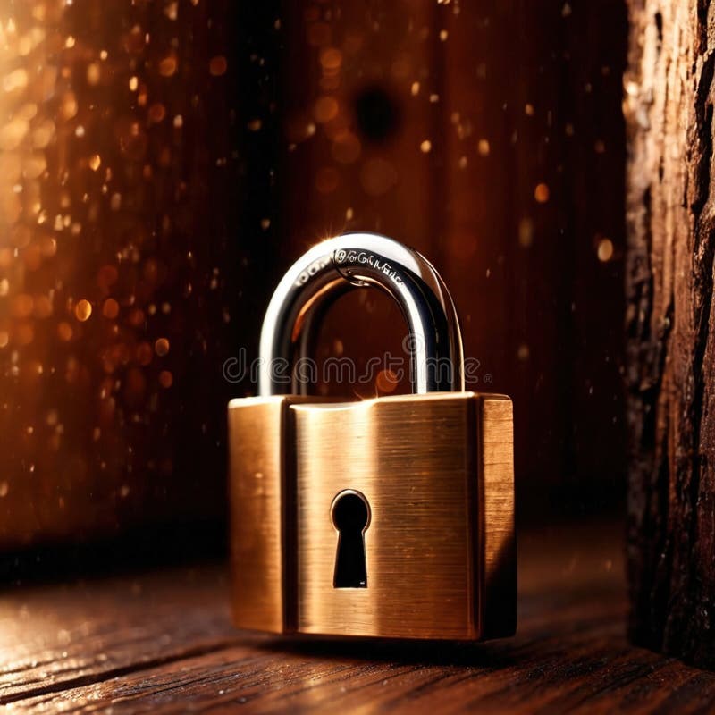 Lock , Mechanical Security Device To Protect and Guard Stock ...