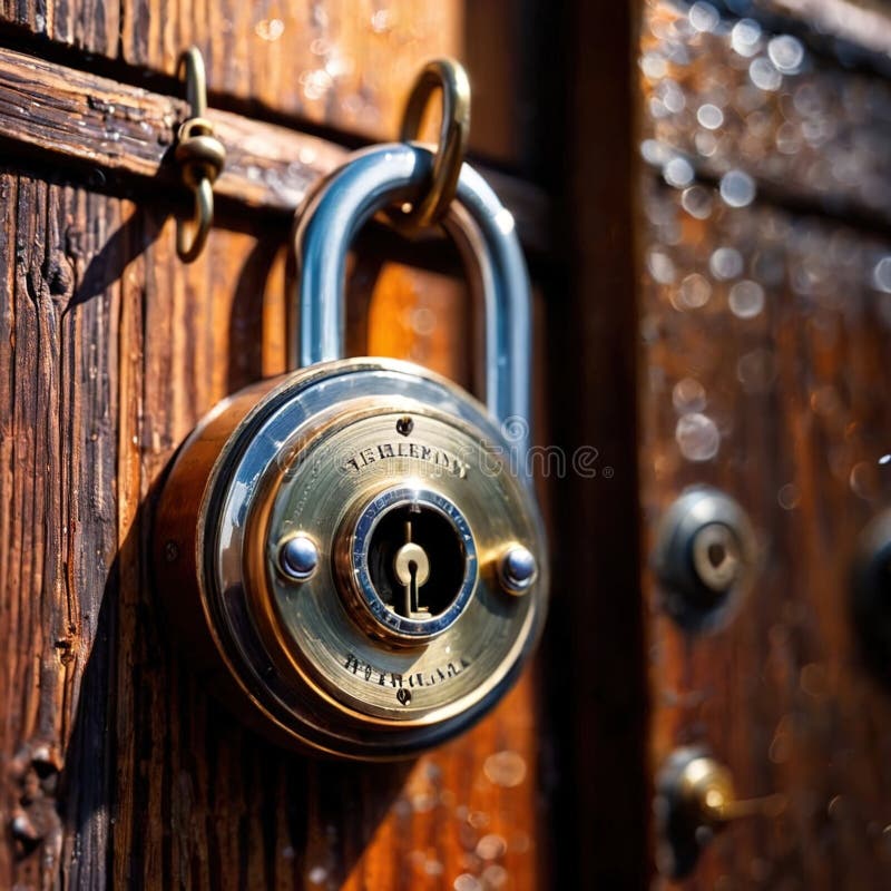 Lock , Mechanical Security Device To Protect and Guard Stock ...