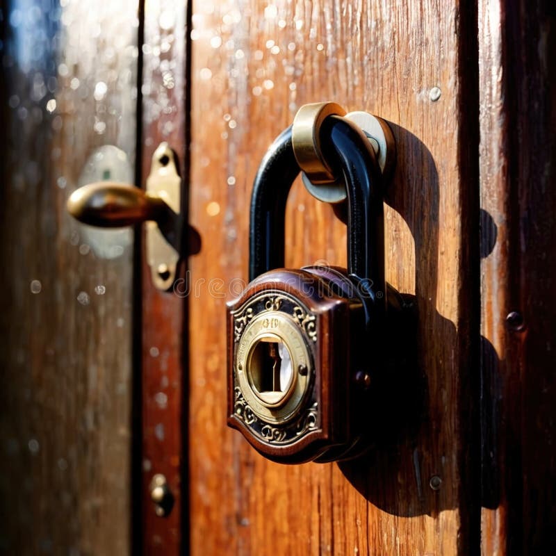 Lock , Mechanical Security Device To Protect and Guard Stock ...